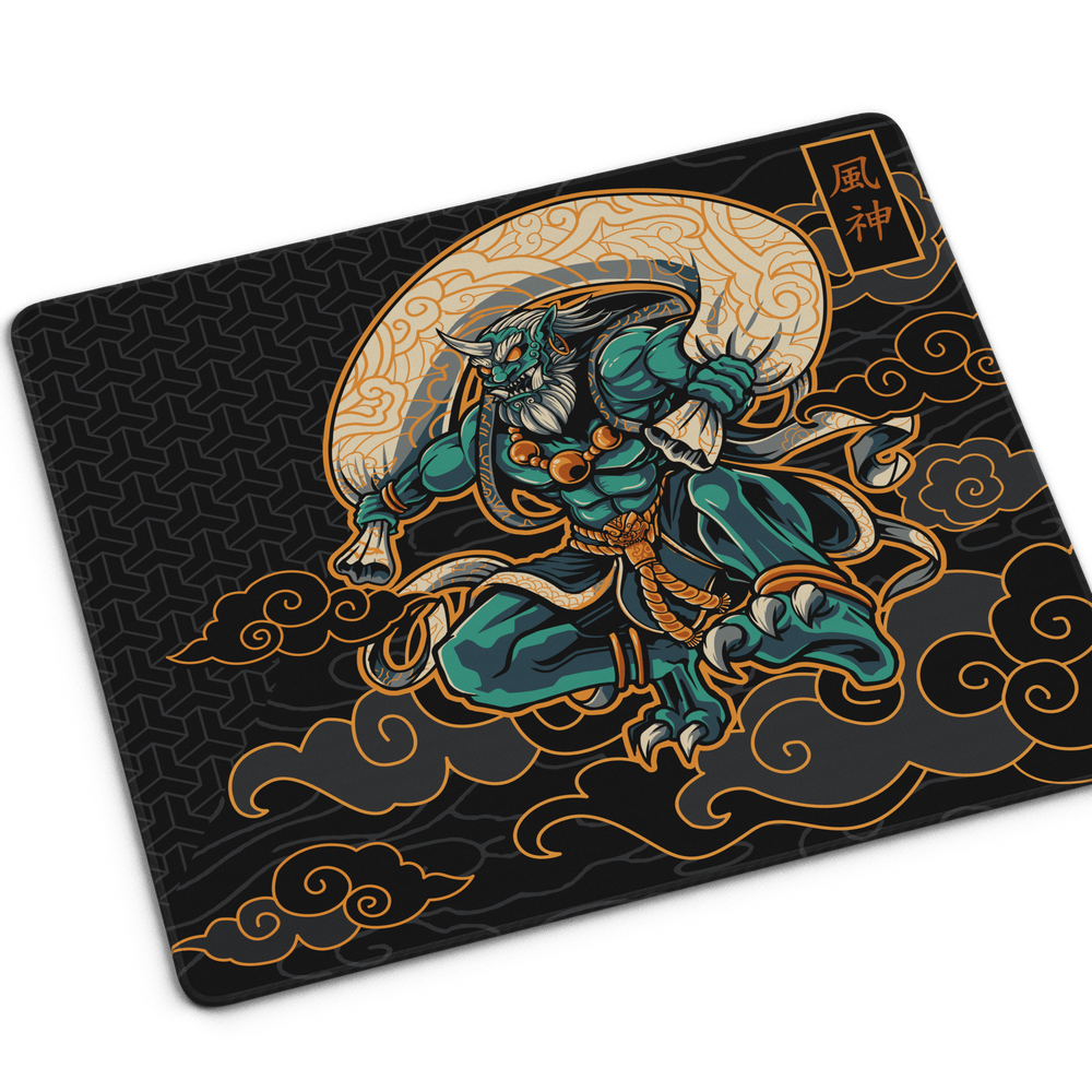 Shinto God Fujin ( God of Wind ) – MacvethOS Artisan Deskmat