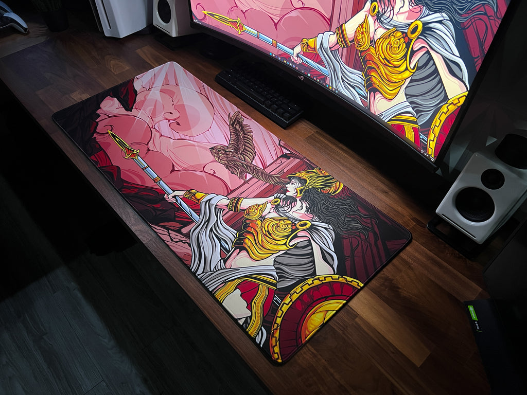 Greek - Athena – MacvethOS Artisan Deskmat