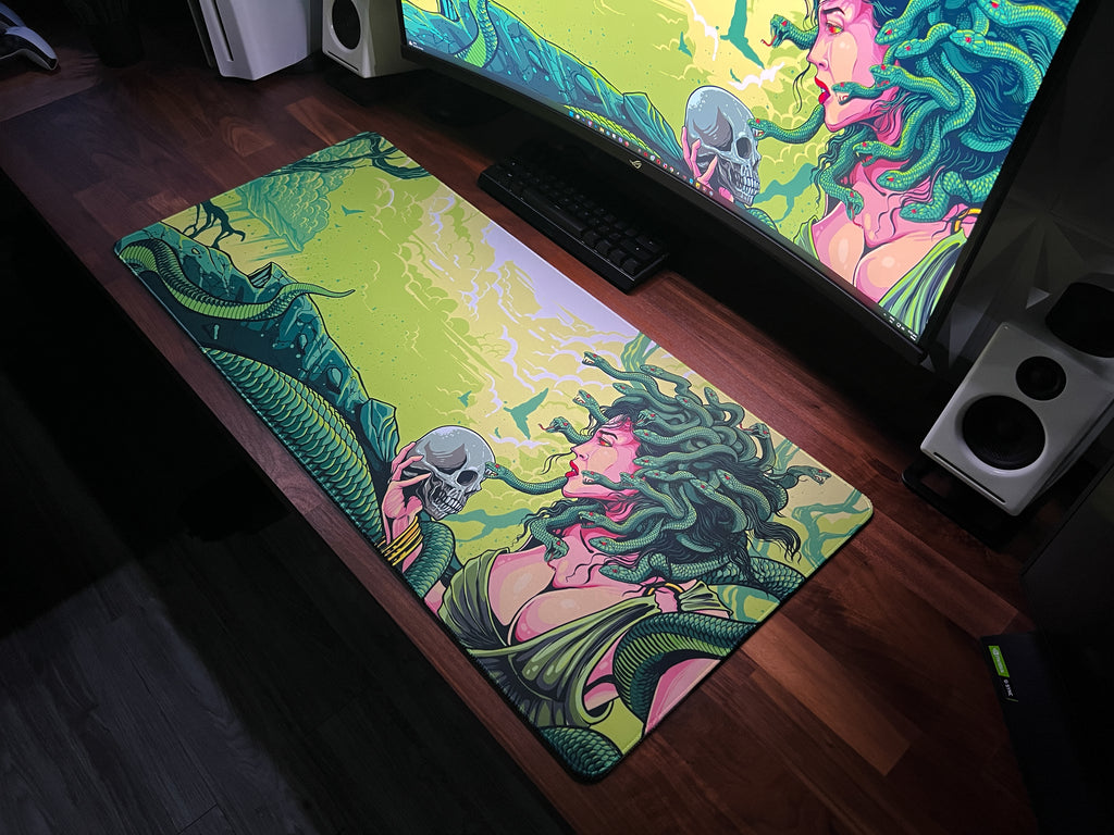 Greek - Medusa – MacvethOS Artisan Deskmat