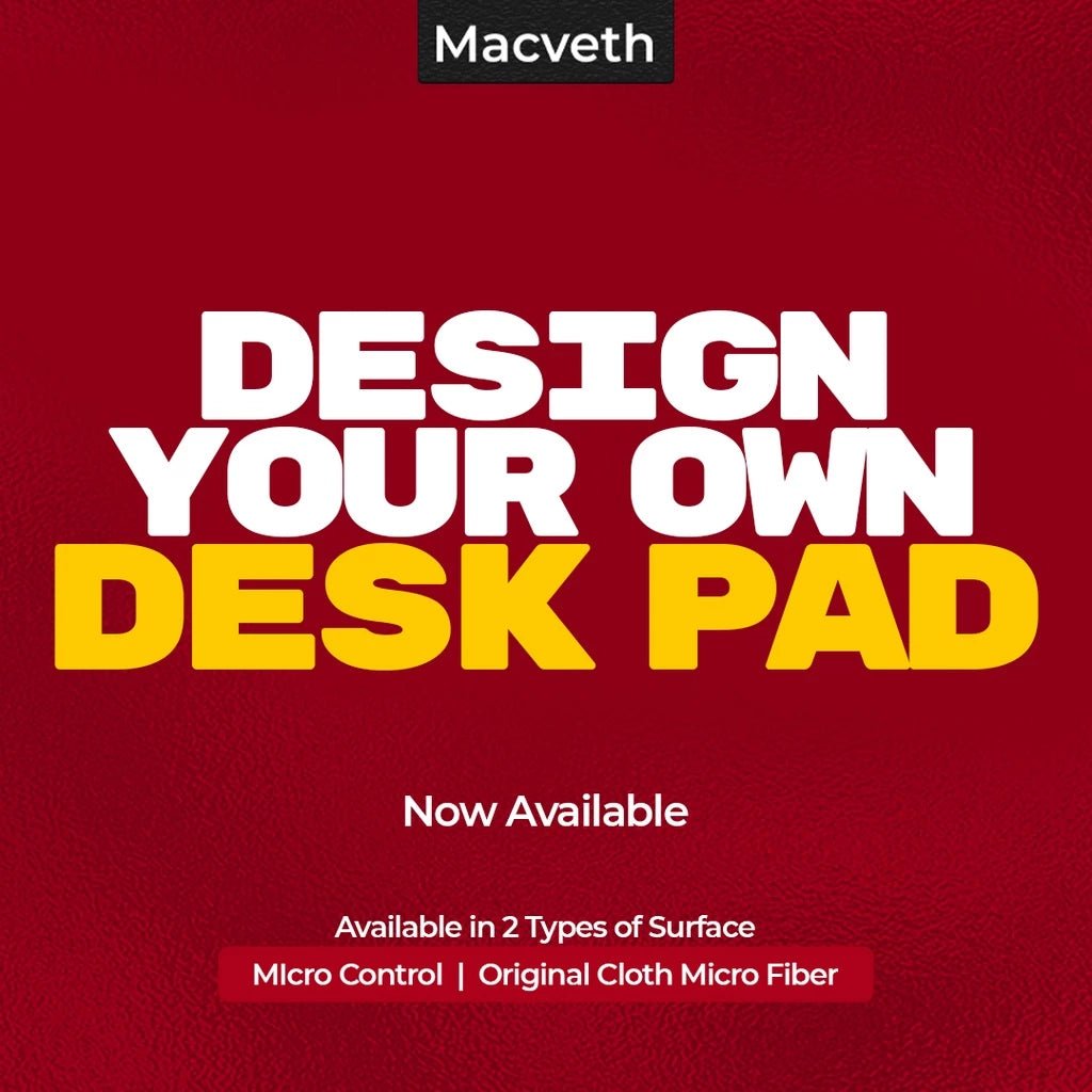 Custom Artisan Deskmat – MacvethOS Artisan Deskmat