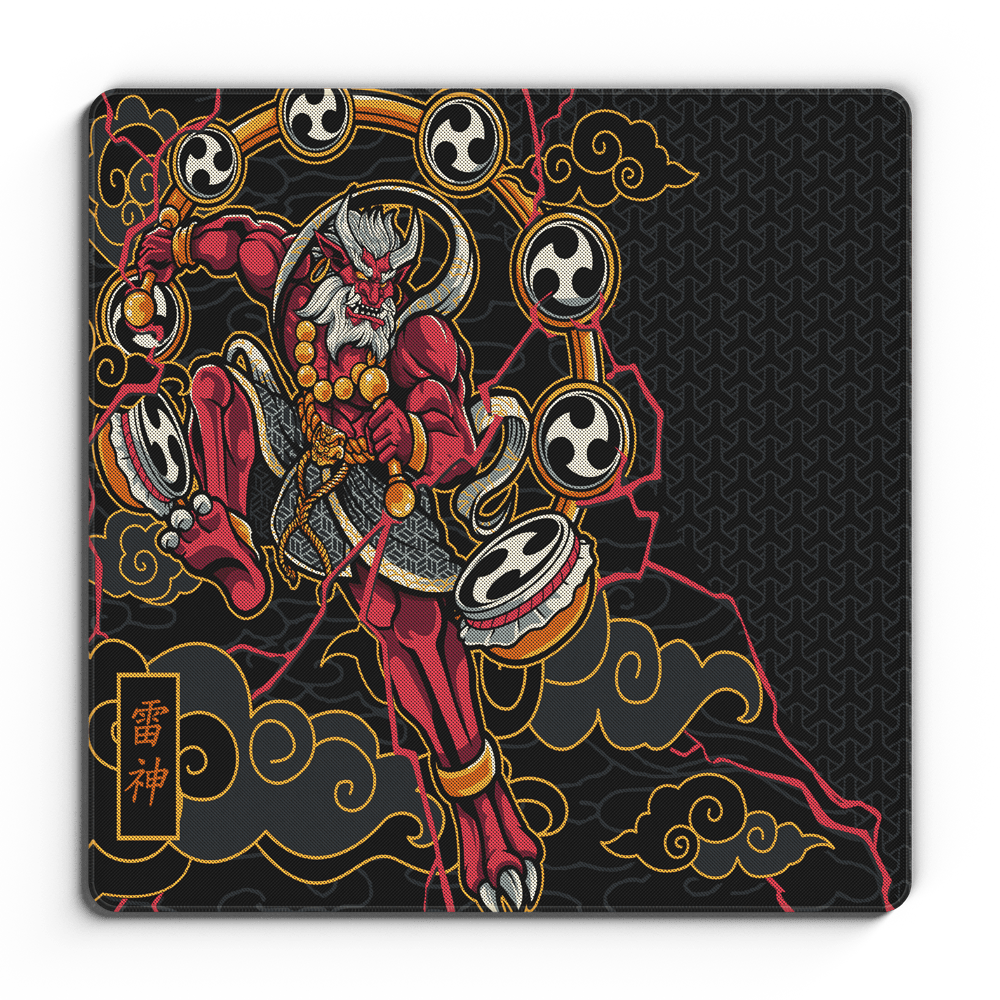 Greek Myth Raijin - Omni Pro Deskmat – MacvethOS Artisan Deskmat